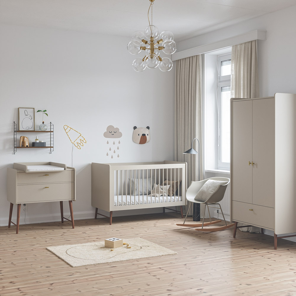 3-delige babykamer set «ROSEAU» in beige ️ Petite Amélie